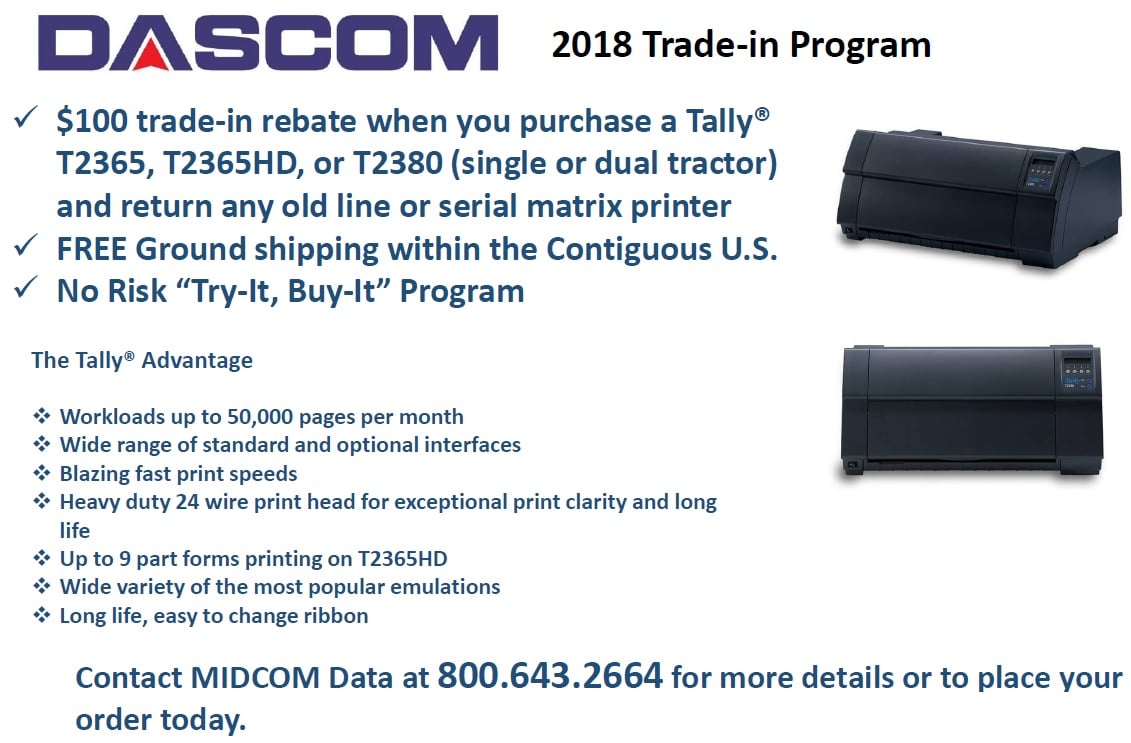 IBM Printer Repair Service | MIDCOM Data Technologies, Inc.