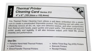 How to use a Thermal Printer Cleaning Pad | MIDCOM Data Technologies ...